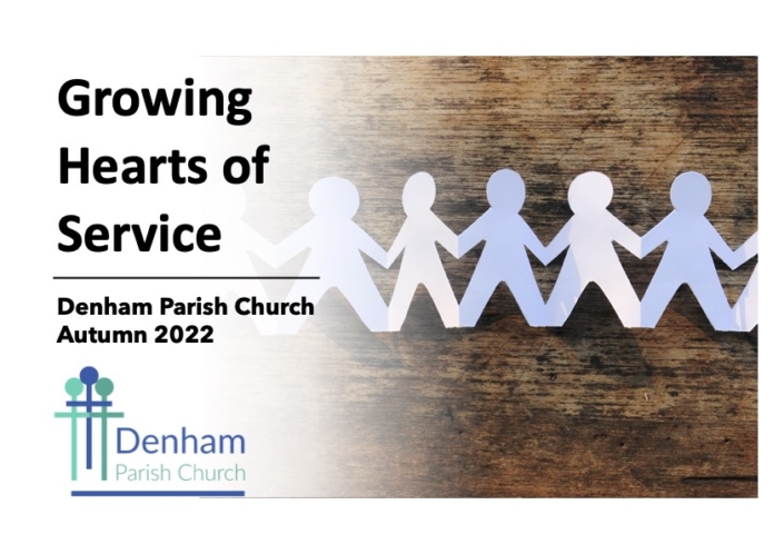 Growing Heart of Service booklet TITLE - Denham Parish Church