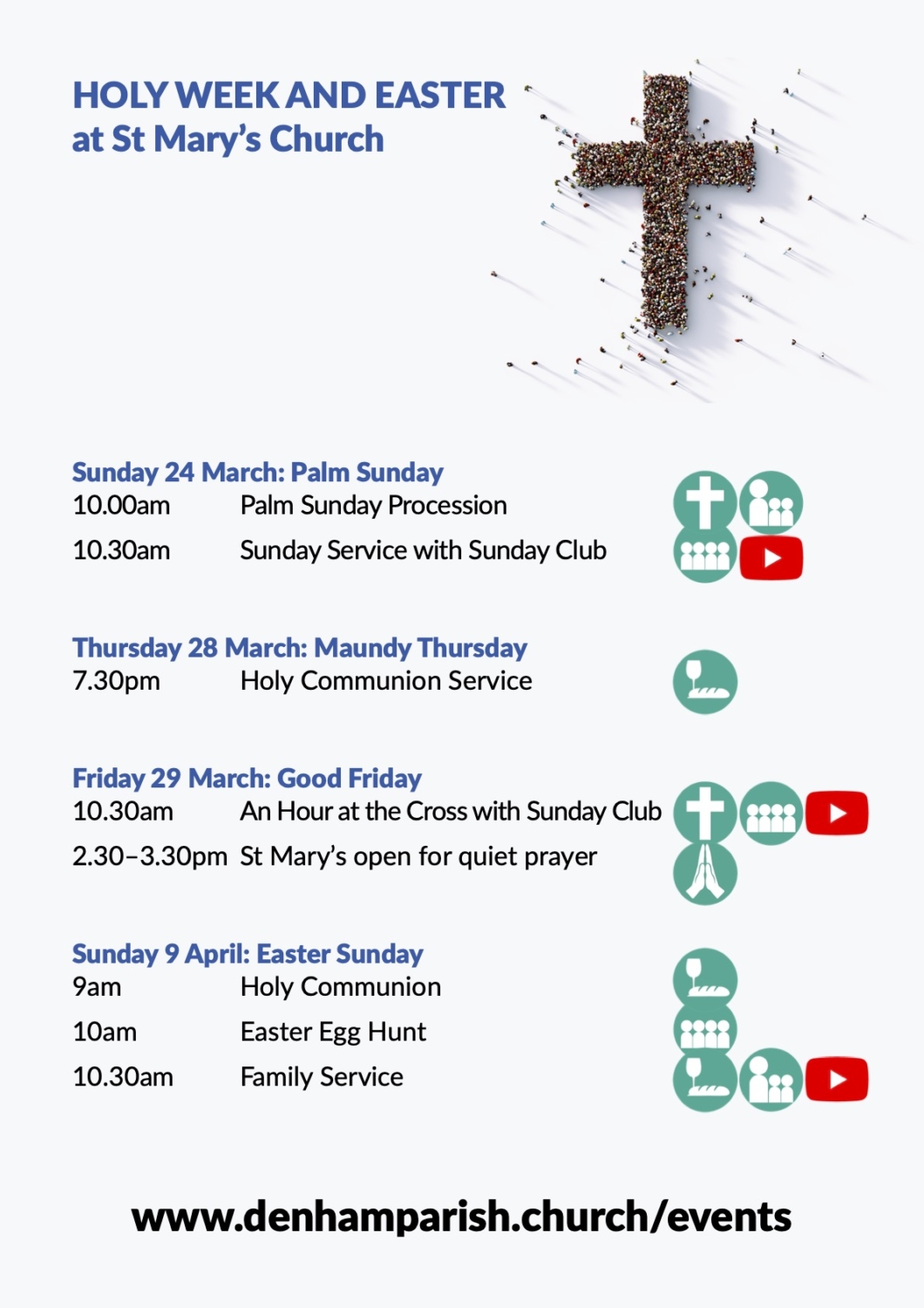 Holy Week and Easter at Denham Parish Church - Denham Parish Church